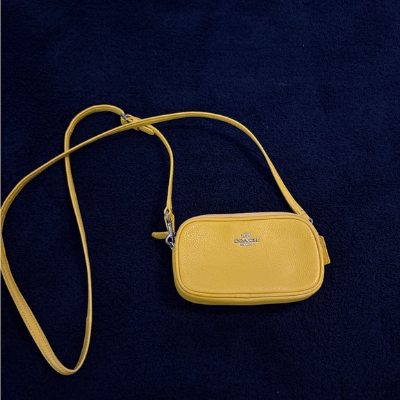 Coach | Bags | Coach Vibrant Yellow Crossbody Bag | Poshmark